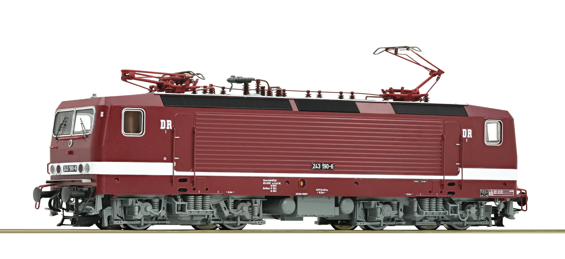 Roco 73328 Elektrolokomotive 243 190, DR World of Trains ...