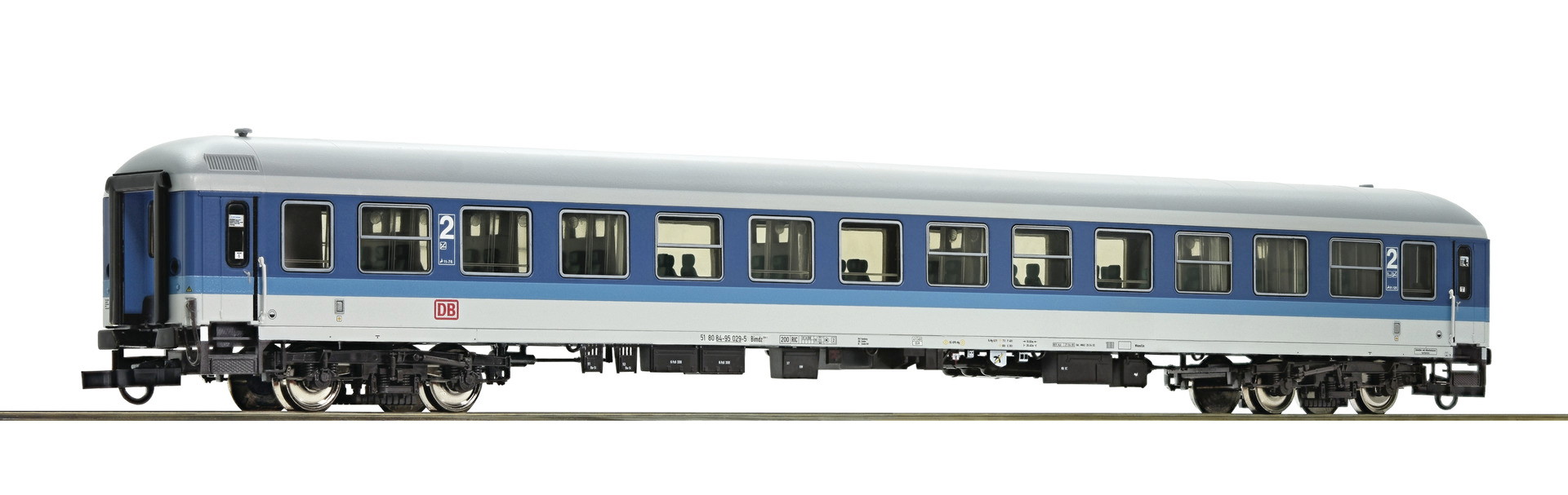 Roco 74303 Schnellzugwagen mit Fahrradabteil 2. Klasse, DB AG World of ...