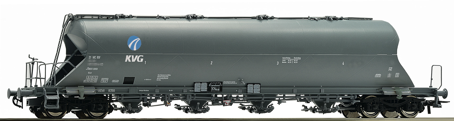 Roco 76701 Staubbehälterwagen "KVG", DB AG World of Trains ...