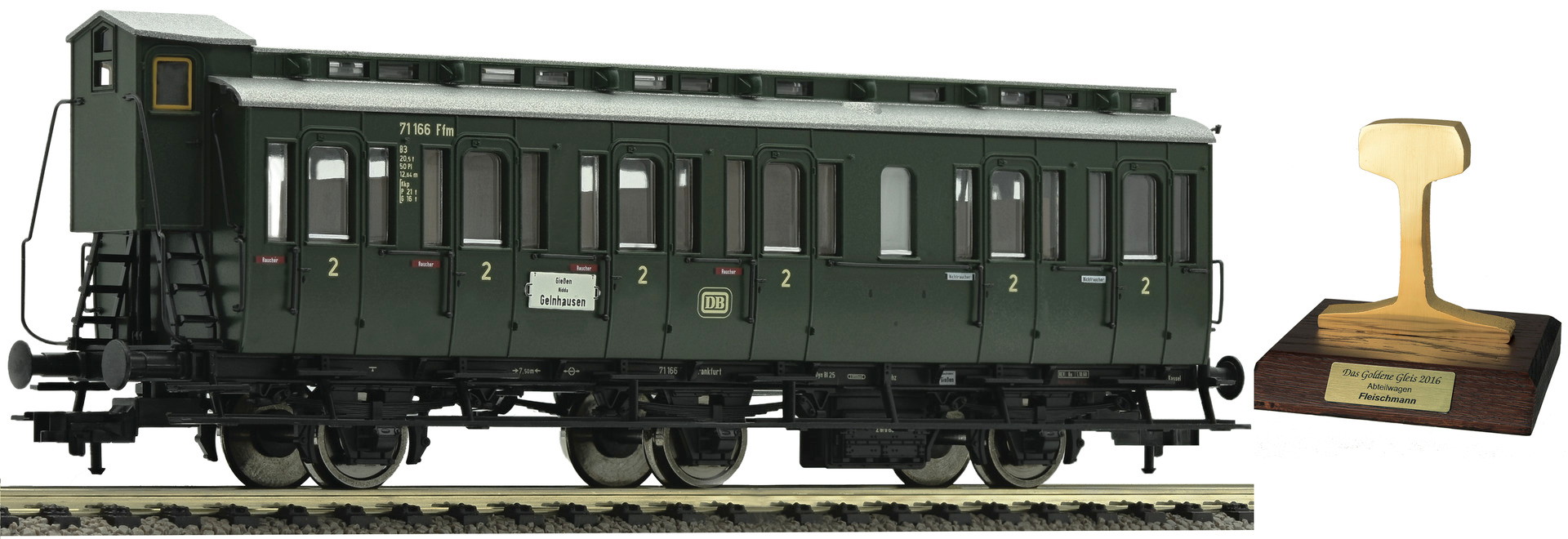 Fleischmann 507001 3-achsiger Abteilwagen Bauart C3 pr 11, DB World of ...
