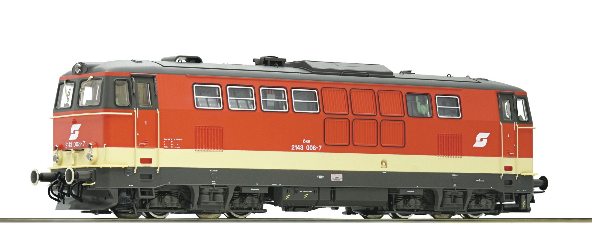 Roco 72720 Diesellokomotive 2143 008, ÖBB World of Trains ...