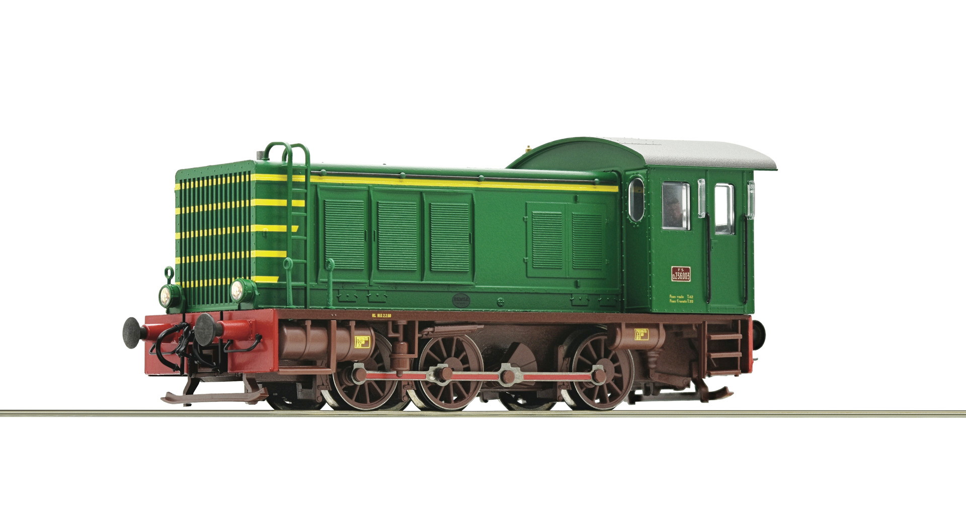Roco 72810 Diesellokomotive Serie D.236, FS World of Trains ...