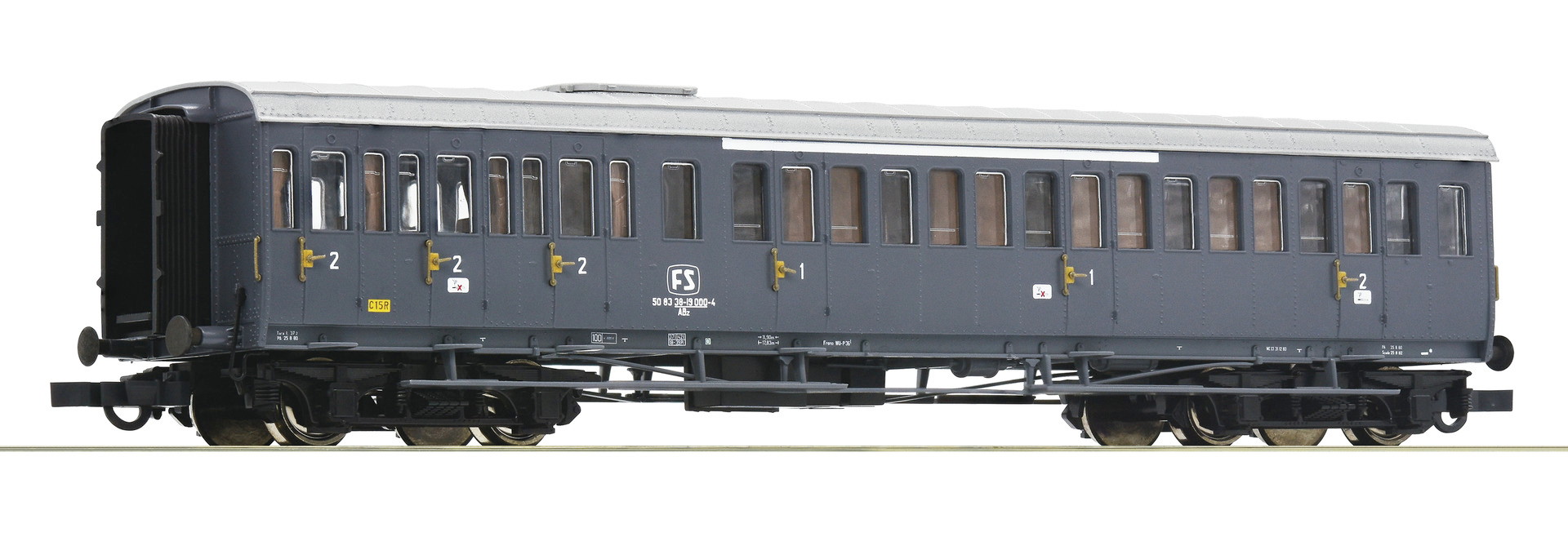 Roco 64982 Personenwagen 1./2.Klasse, FS World of Trains ...