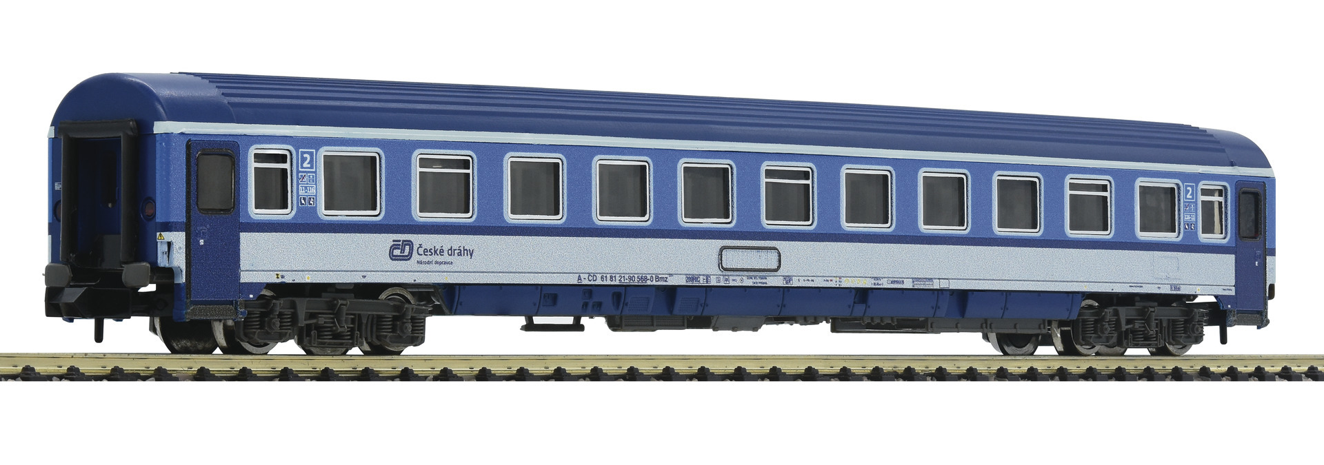 Fleischmann 881808 2. Kl.-Eurofima-Wagen EC „Porta Bohemica“ (Teil 3 ...