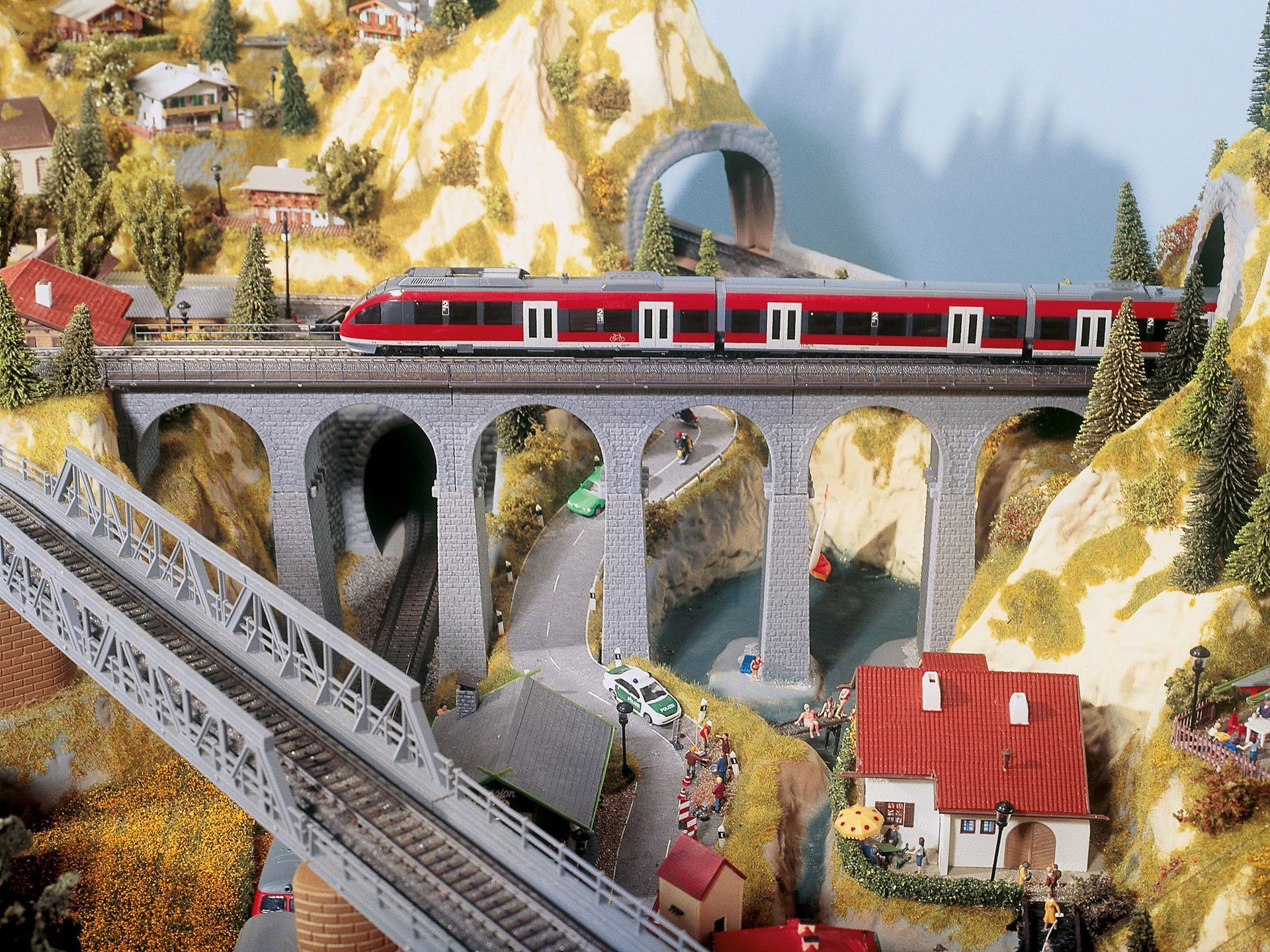 NOCH 80100 Fertiggelände Silvretta - World of Trains Modelleisenbahn Shop