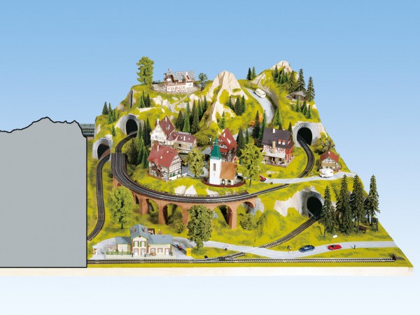 Spur H0, H0m, H0e Fertiggelände - World of Trains Modelleisenbahn Shop