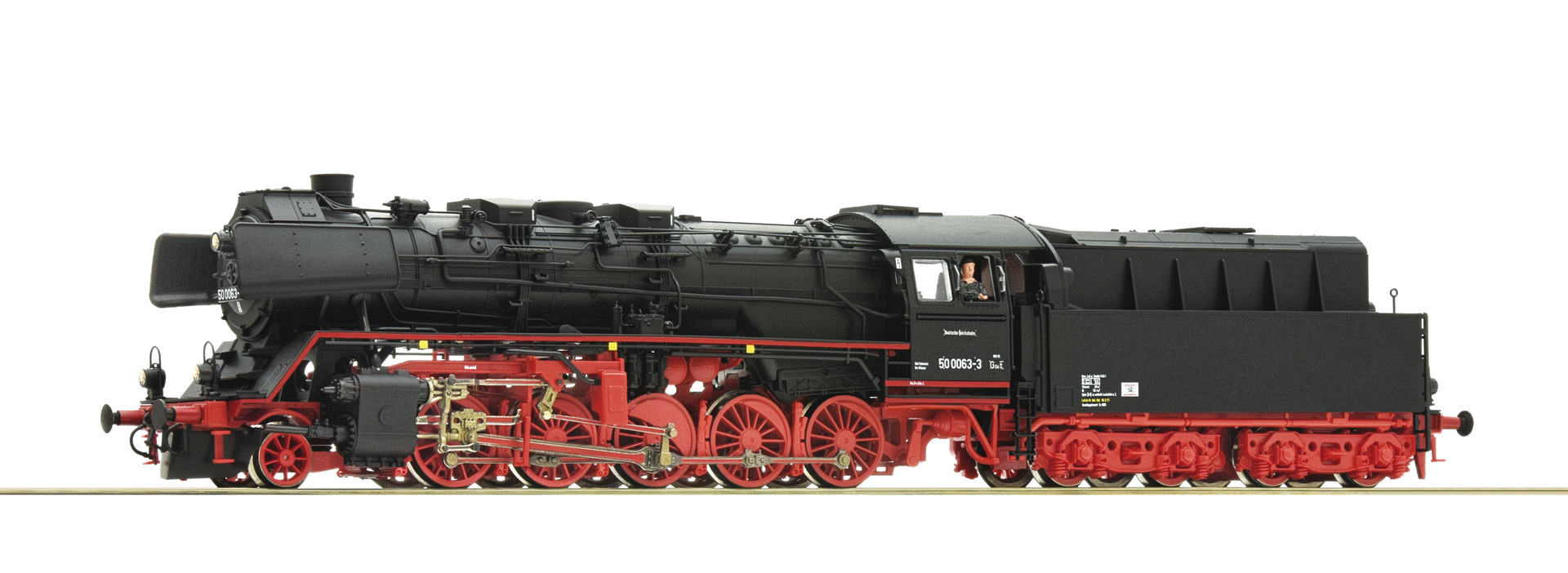 Roco 72244 Dampflokomotive BR 50.50, DR World of Trains Modelleisenbahn ...