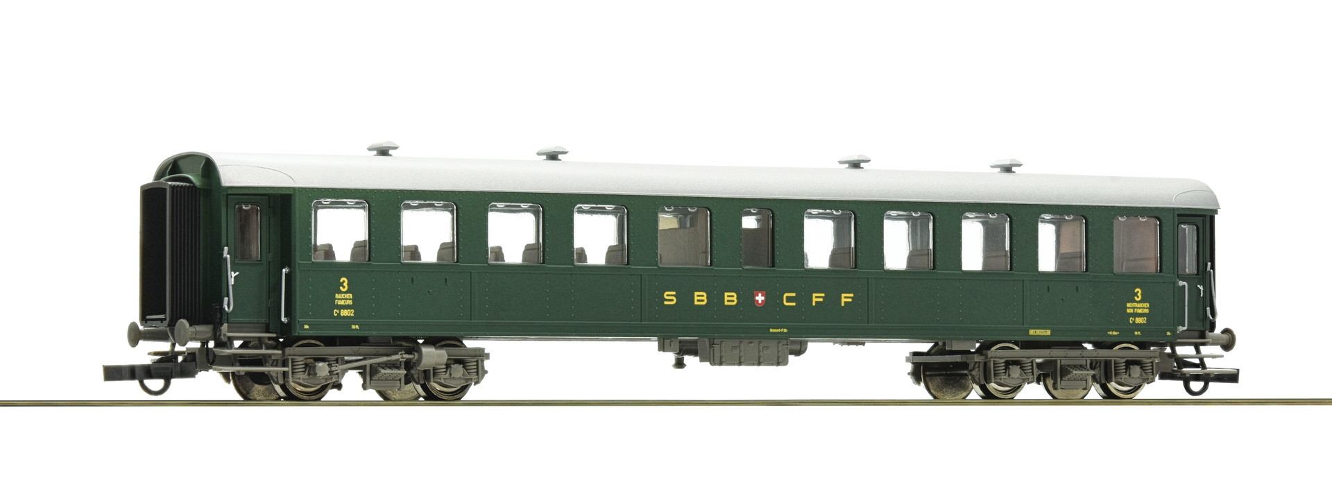 Roco 74528 Reisezugwagen 3. Klasse, SBB World of Trains Modelleisenbahn ...