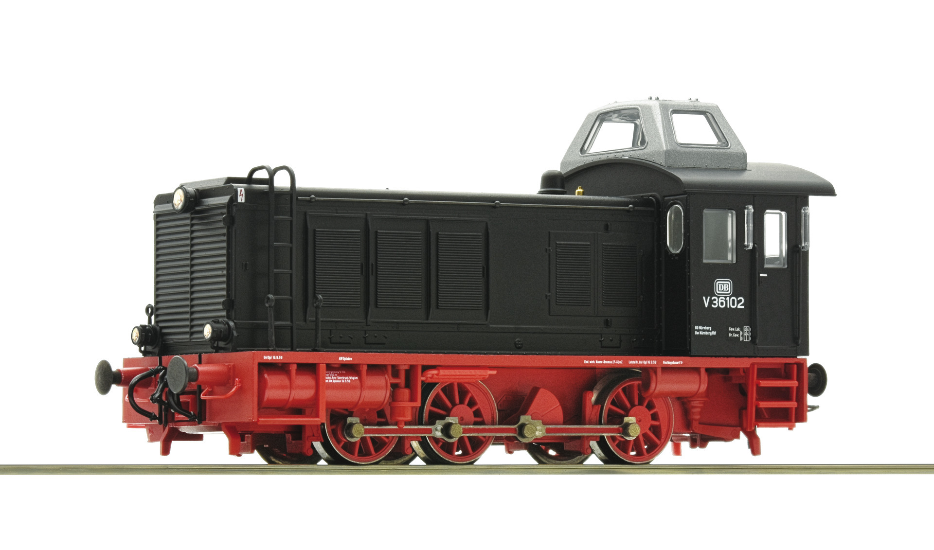 Roco 73069 Diesellokomotive BR V 36, DB World of Trains Modelleisenbahn ...