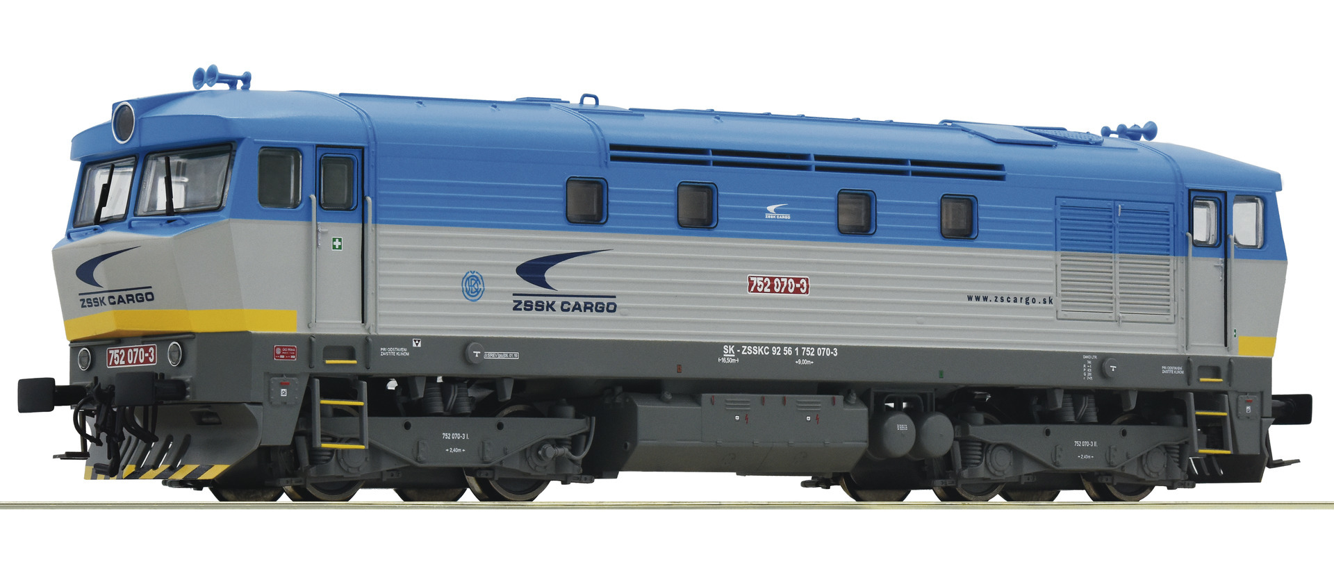 Roco 72969 Diesellokomotive 752 070-3, ZSSK World of Trains ...