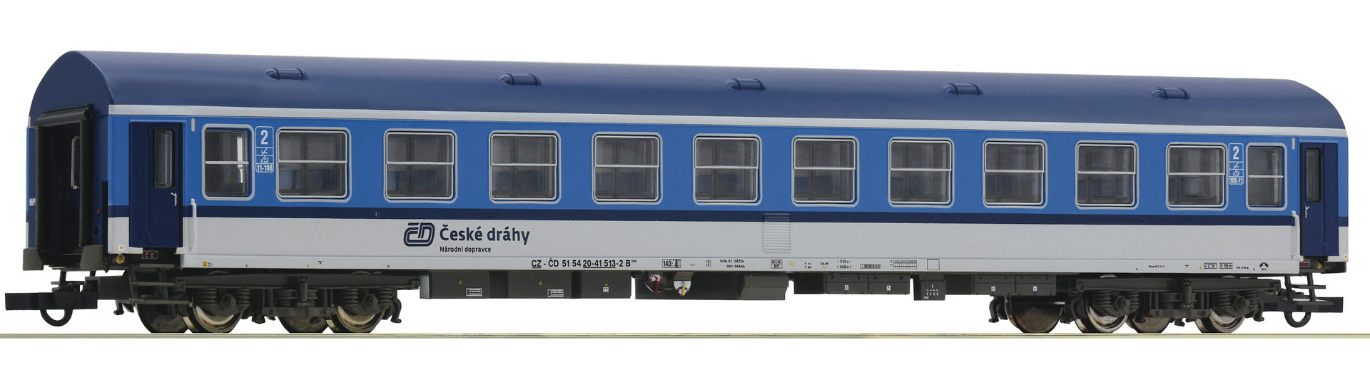 Roco 64863 Reisezugwagen 2. Klasse, CD World of Trains Modelleisenbahn Shop