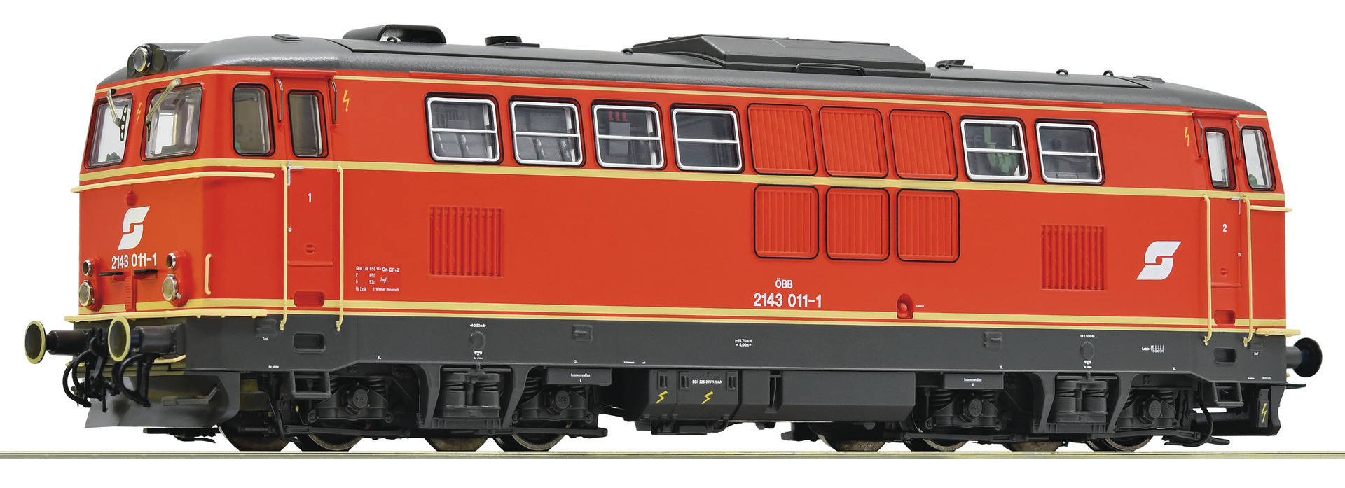 Roco 70714 Diesellokomotive Rh 2143, ÖBB World of Trains ...