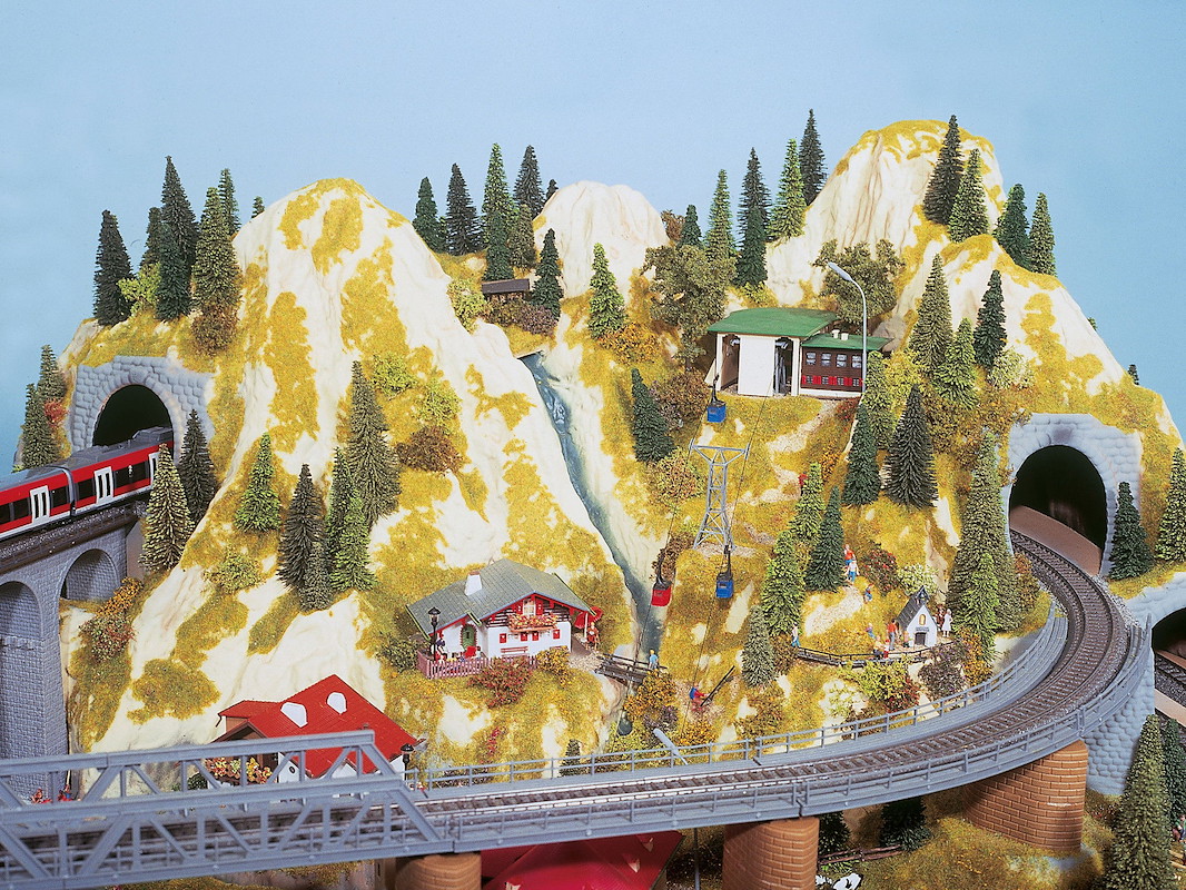 NOCH 80100 Fertiggelände Silvretta - World of Trains Modelleisenbahn Shop