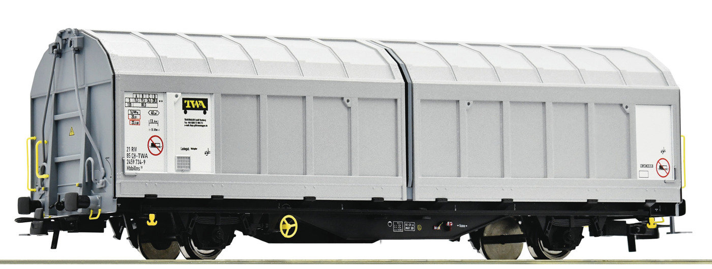 Roco 77495 Schiebewandwagen, Transwaggon/SBB Cargo, Privatbahn - World ...