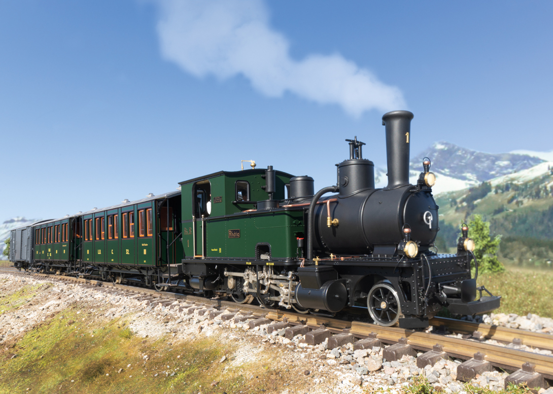LGB 26273 Dampflok G ¾ Rhätia , RhB - World of Trains Modelleisenbahn Shop
