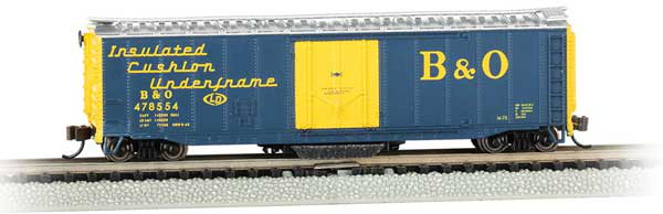 Bachmann Industries 16368 50'Plug-Door Box B&O, Conrail World of Trains ...