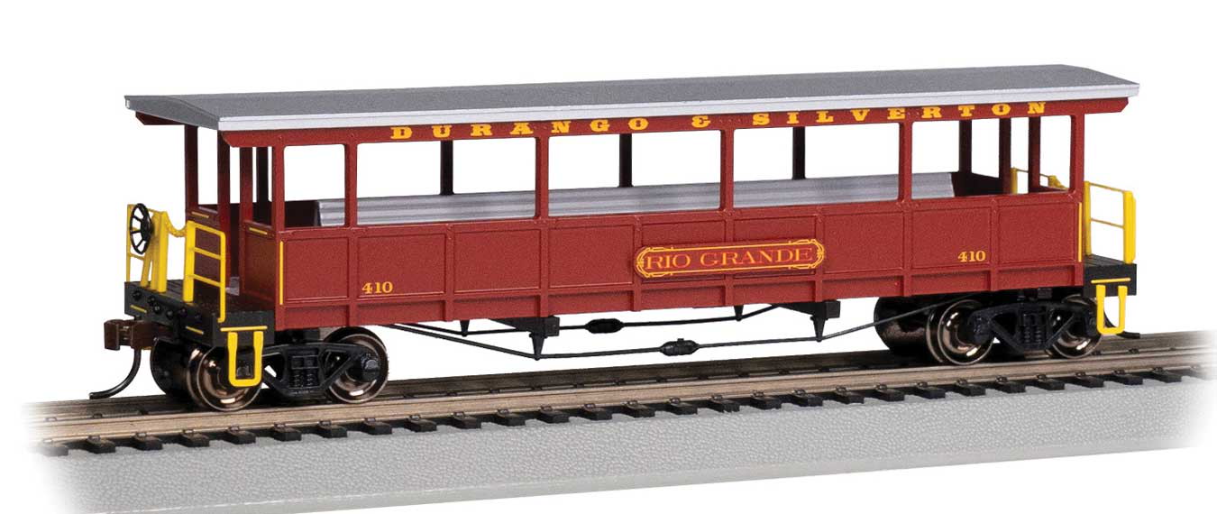 Bachmann Industries 17431 Opn Excrsn w/Sts D&S #410 World of Trains ...