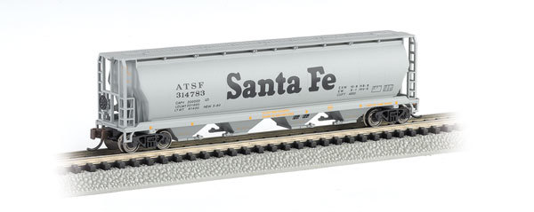 Bachmann Industries 19152 4Bay Cyl Hop ATSF World of Trains ...
