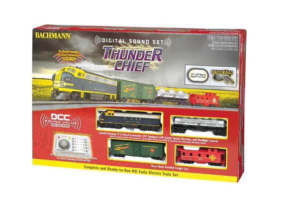Bachmann Industries 00826 Thunder Chief Train Set ATSF World of Trains ...