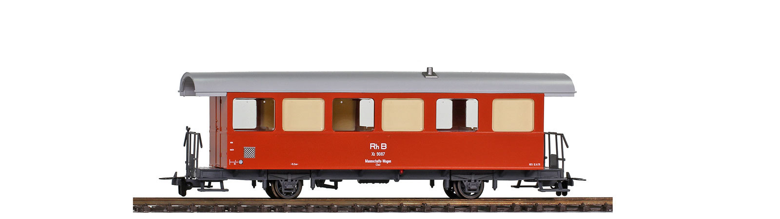 BEMO 3233 197 RhB Xk 9087 Bahndienstwagen - Jahreswagen 2023 World of ...