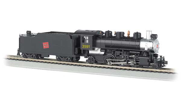 Bachmann Industries 51531 2-6-2 Steam DC CN 3591 World of Trains ...