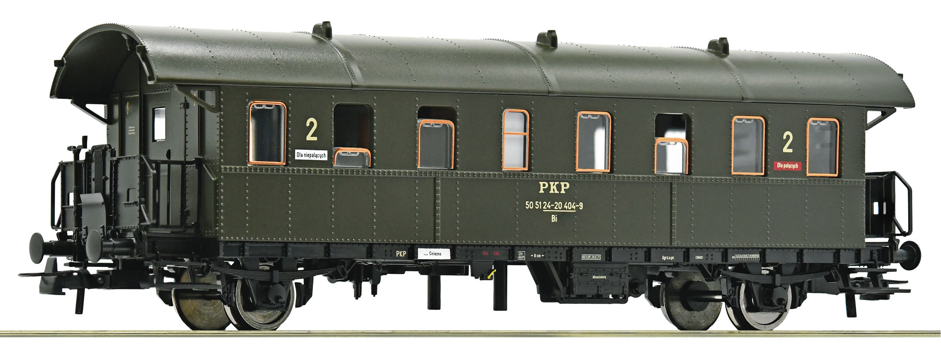 Roco 6200013 Personenwagen 2. Klasse, PKP World of Trains ...