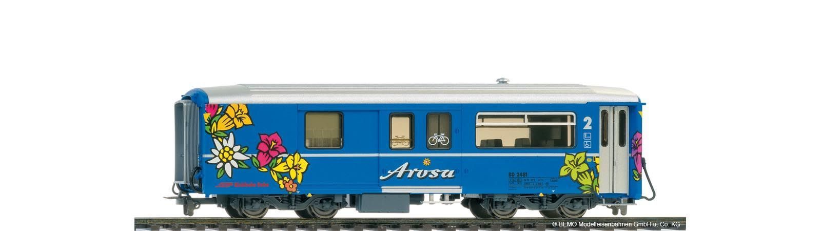 BEMO 3248 141 RhB BD 2481 Gepäckwagen "Arosa Express" World of Trains ...