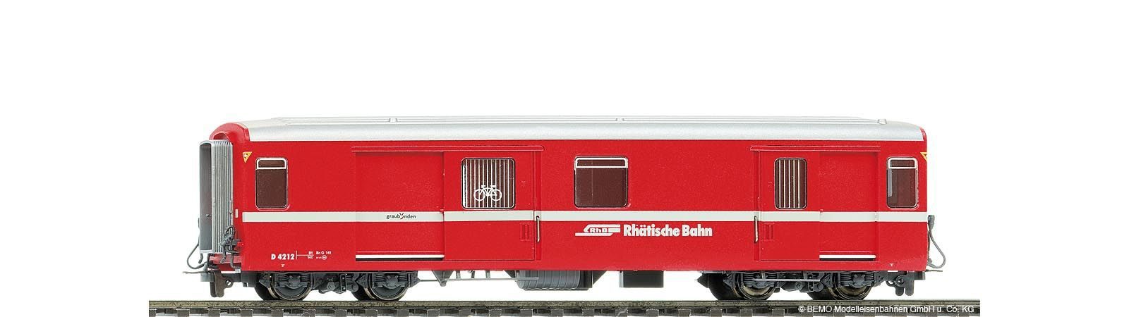 BEMO 3269 161 RhB D 4211 Packwagen World of Trains Modelleisenbahn Shop