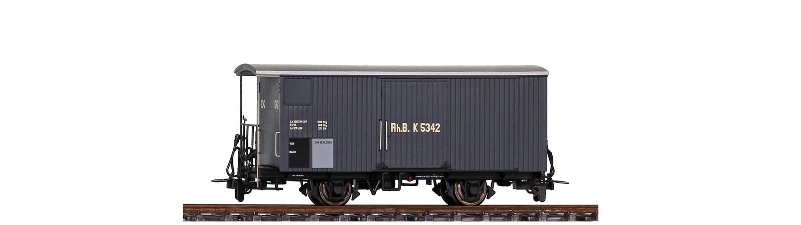 BEMO 2294 142 RhB K 5342 (WN 9856) historischer Güterwagen World of ...