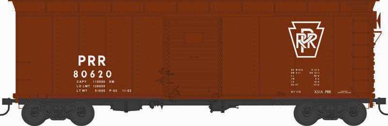 Bowser Manufacturing Co 43326 X31 Box PRR 80653 World of Trains ...