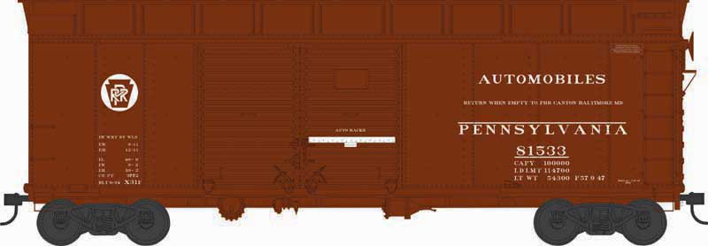 Bowser Manufacturing Co 43335 X31 Box PRR 81569 World of Trains ...