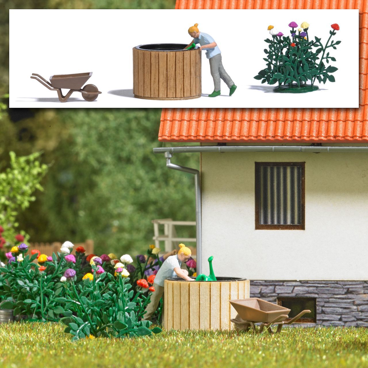 Busch 7917 Action-Set: Wasser holen World of Trains Modelleisenbahn Shop