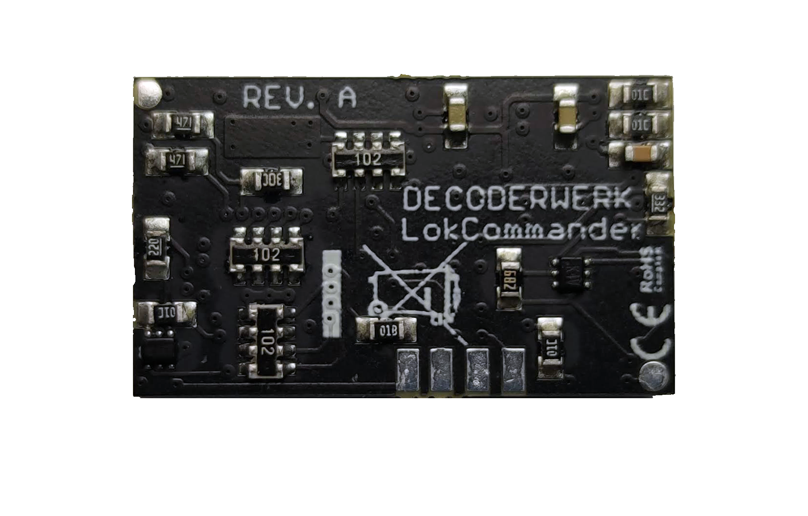Decoderwerk 70901 Fahrdecoder 2A mit 8 Ausgängen, SUSI und Lastregelung sowie vielen Effekten ...