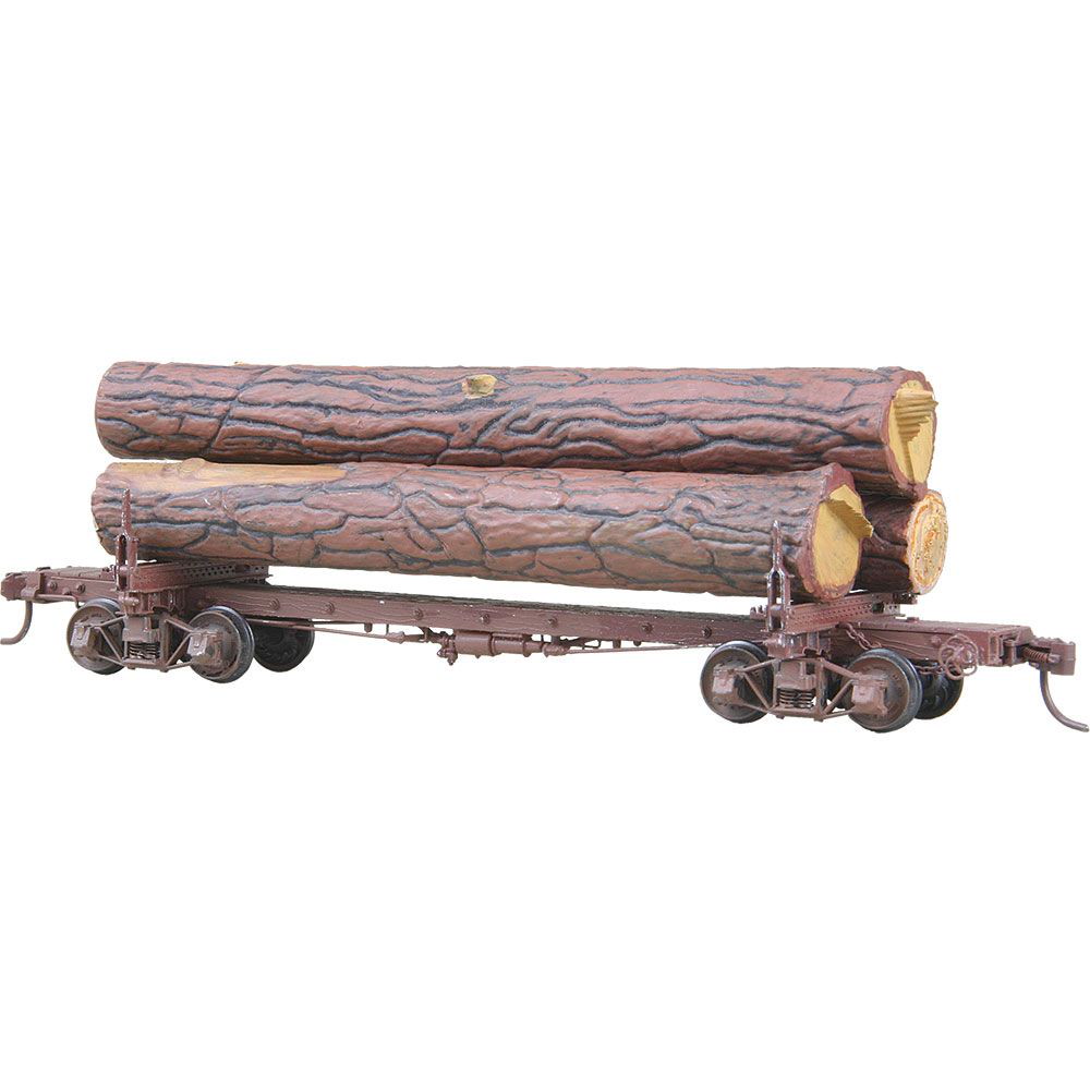 Kadee 102 #102 HO Scale Skeleton Log Car with logs Kit World of Trains ...