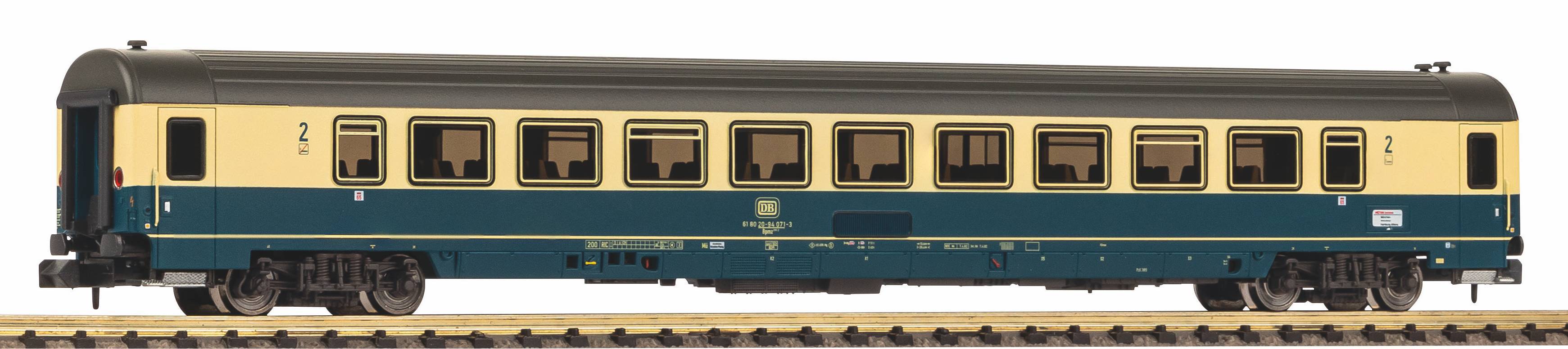 PIKO 40664 N IC Grossraumwagen 2. Klasse Bpmz 291 DB IV World of Trains ...