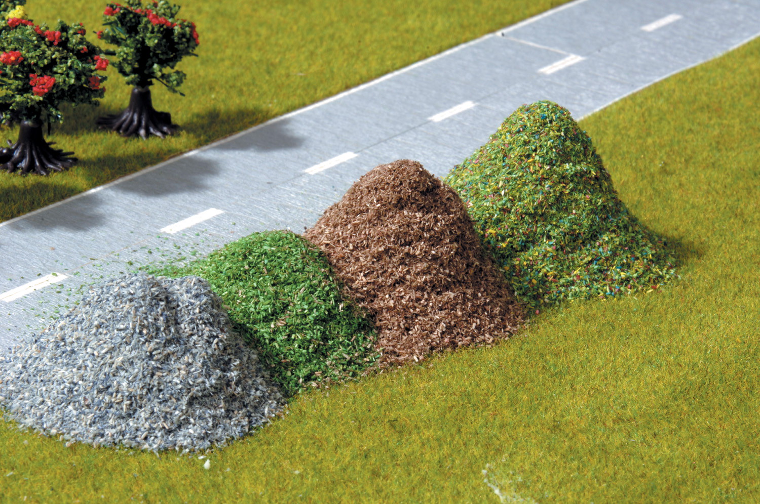 PIKO 55711 Streumaterial vierfach sortiert World of Trains ...