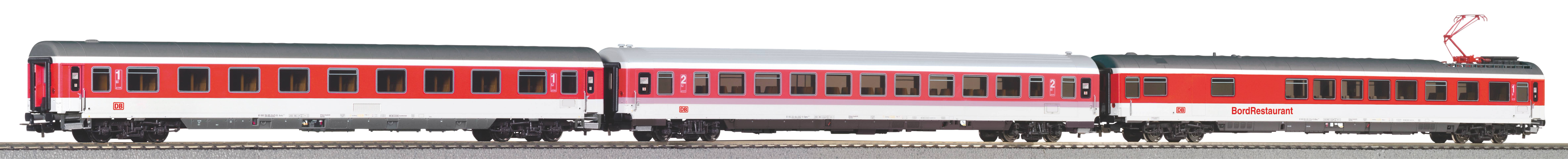 PIKO 58248 3er Set Personenwagen IC 602 "Gorch Fock" DB AG V World of ...