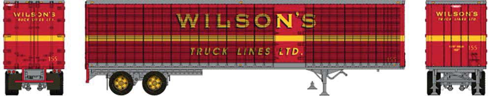 Rapido Trains Inc 403120 45'Trailer Wilson Tr 231 World of Trains ...