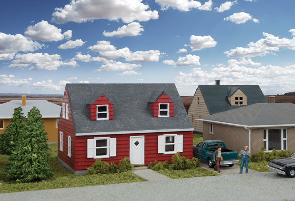 Walthers Cornerstone 3839 Cape Cod House Kit World of Trains ...