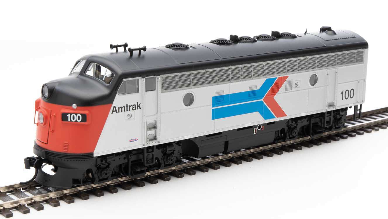 WalthersMainline 19956 F7A-B DCC AMTK #100/150, Amtrak World of Trains ...