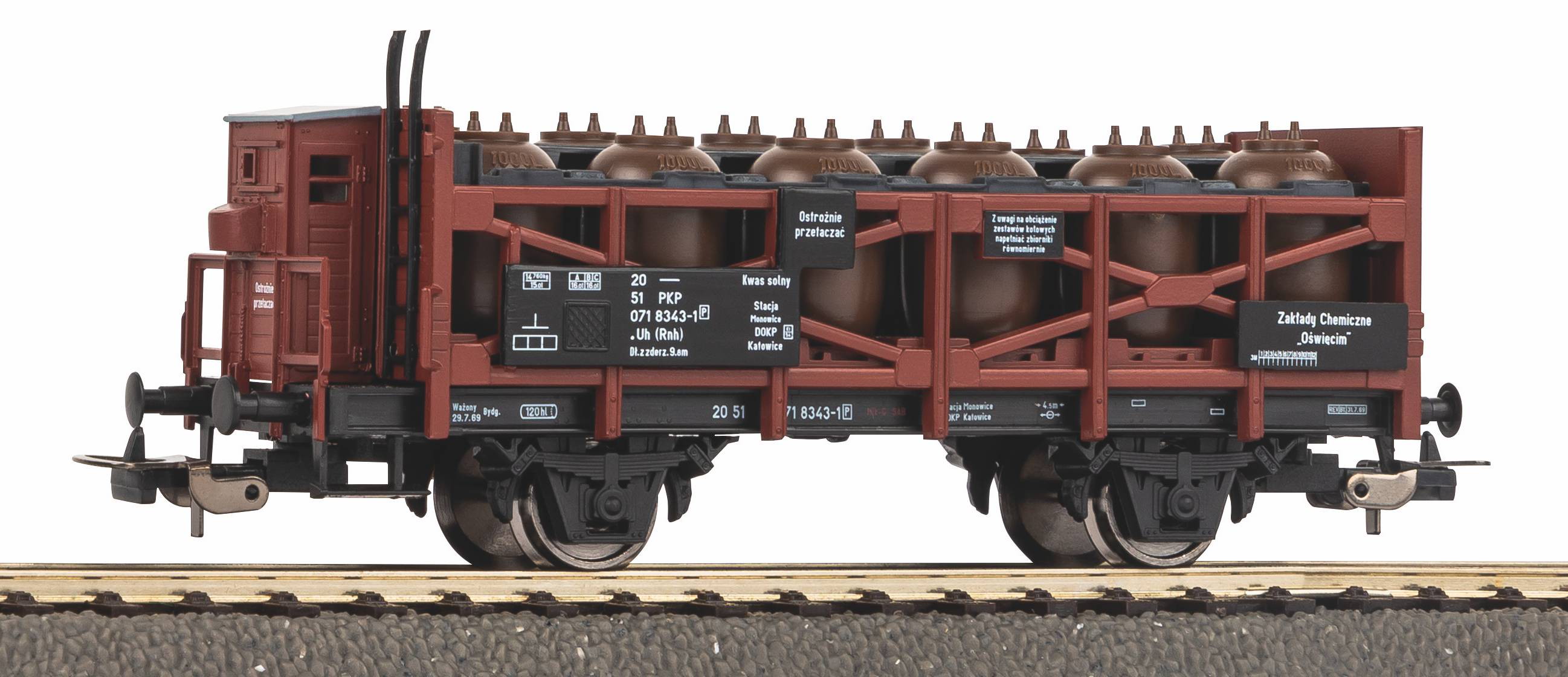 PIKO 24516 Säuretopfwagen PKP IV World of Trains Modelleisenbahn Shop