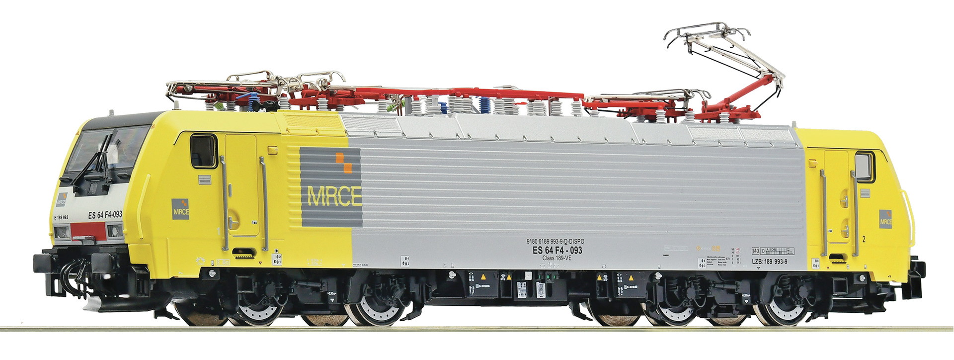 Roco 7510019 Elektrolokomotive 189 993-9, MRCE/SBB CI World of Trains ...