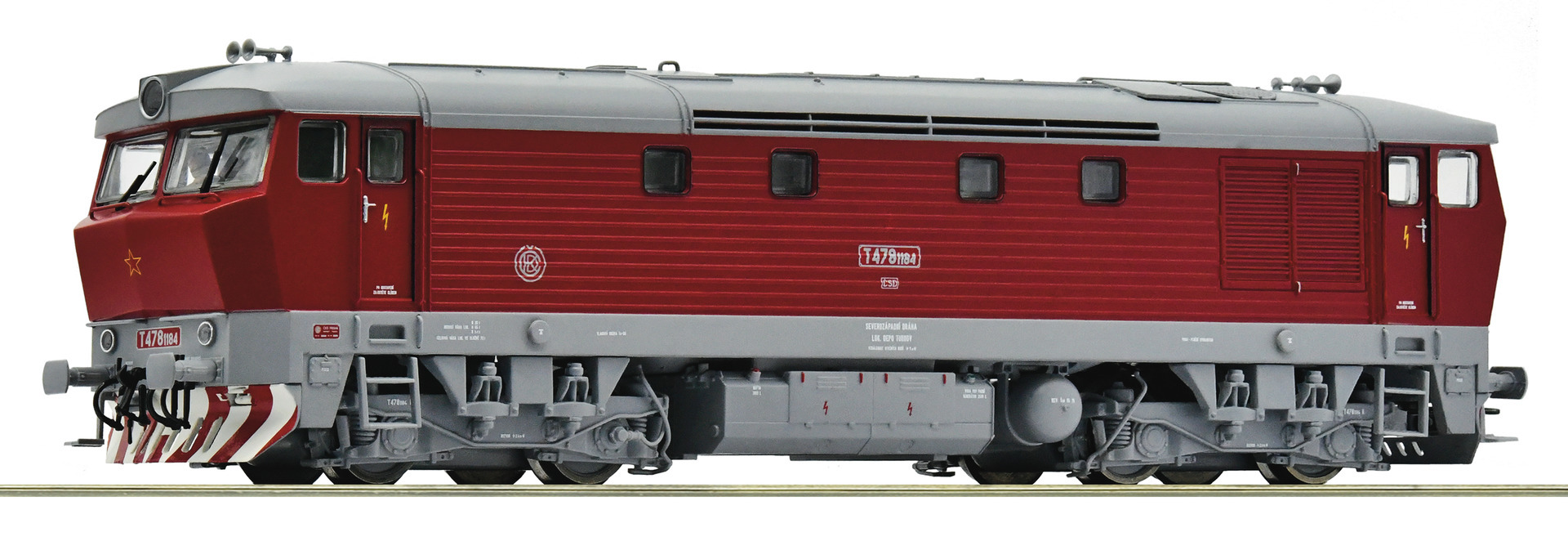 Roco 7300028 Diesellokomotive T 478 1184, CSD World of Trains ...