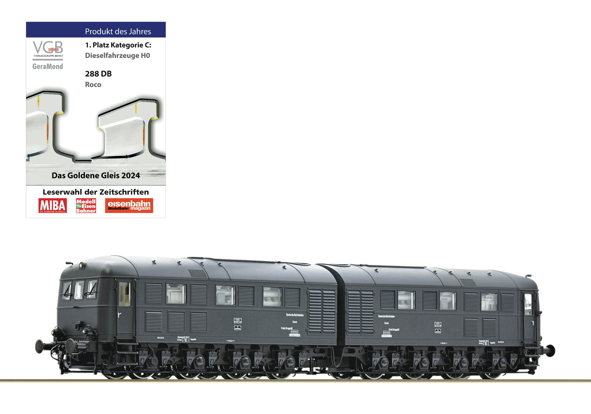 Roco 78114 Dieselelektrische Doppellokomotive D311.01, DWM World of ...