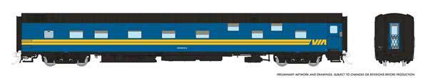 Rapido Trains Inc 101148 Dup Sleeper VIA Rail 1112 World of Trains ...