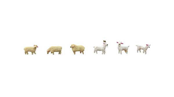 TomyTec Co LTD 328186 Animal 105-Sheep & Goat 2 World of Trains ...