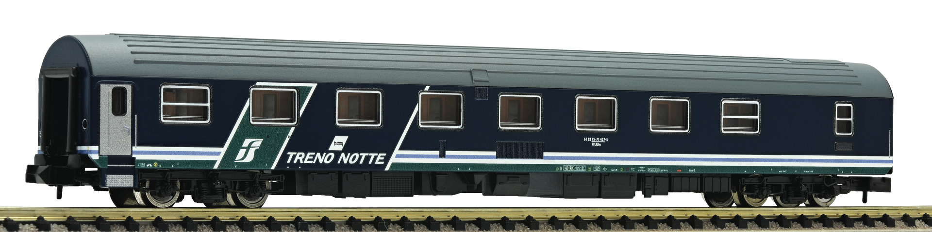 Fleischmann 860710 Schlafwagen, Bauart T2S, FS World of Trains ...