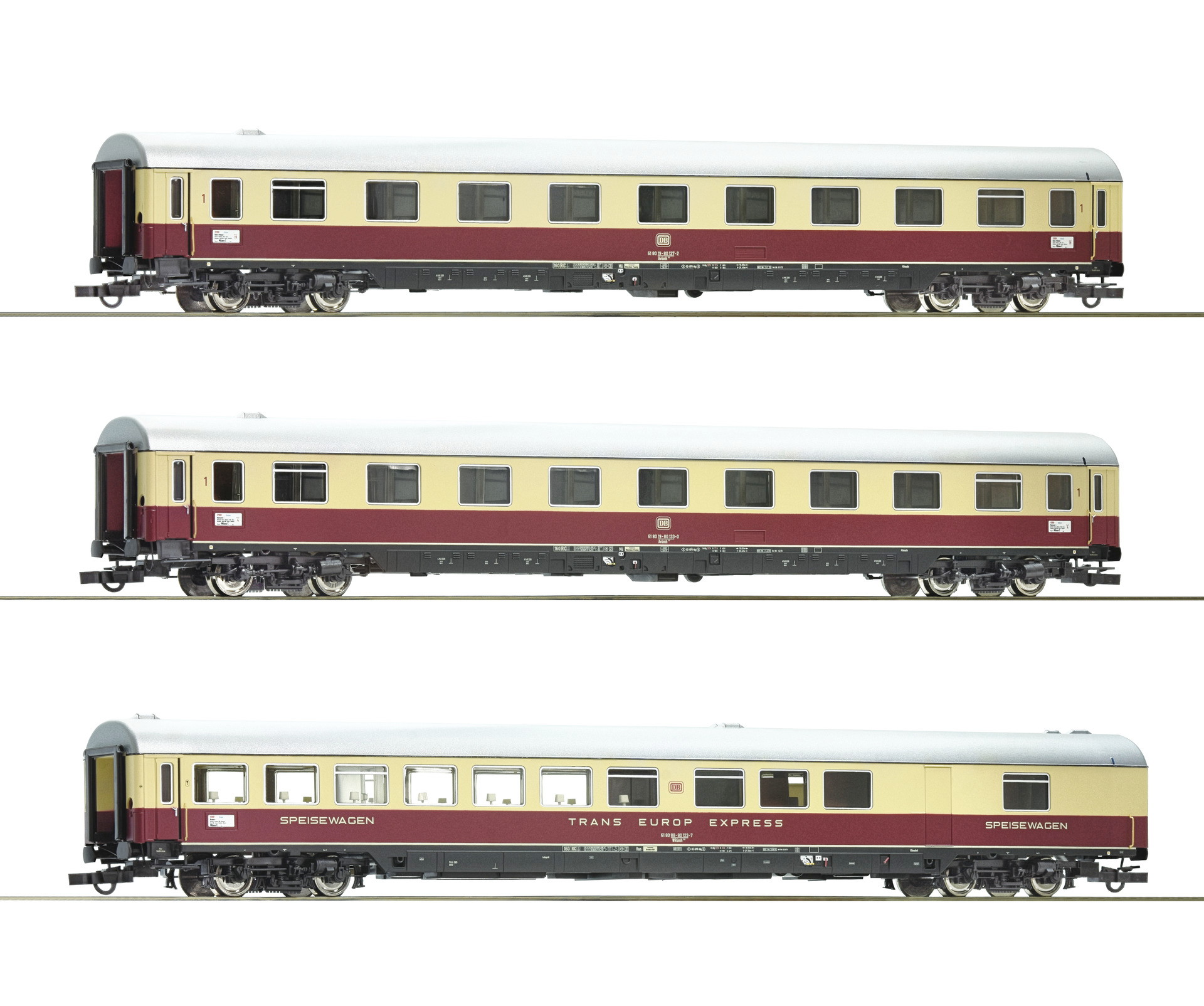 Roco 74073 3-tlg. Set 2: TEE 74/75 „Roland“, DB World of Trains ...