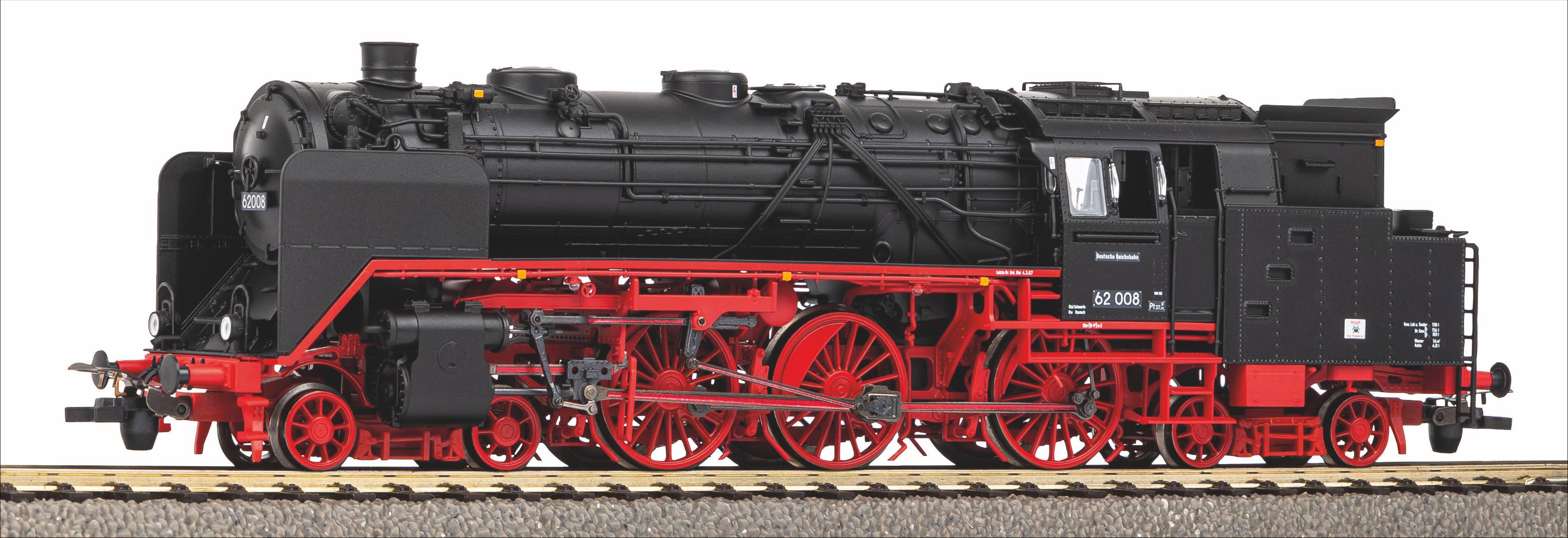 PIKO 55926 Sound-Dampflok BR 62 DR III, inkl. PIKO Sound-Decoder und ...