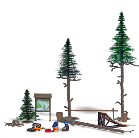 Busch 79825 Action Set:Radunfall World of Trains Modelleisenbahn Shop